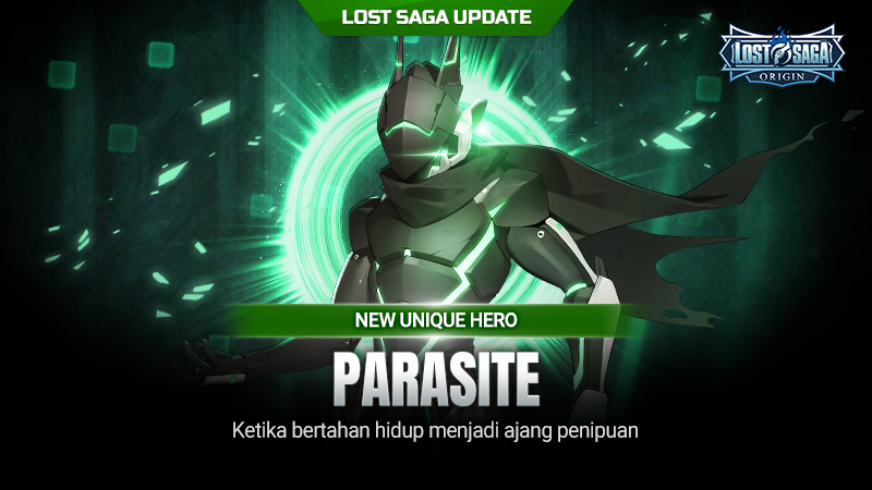 "Parasite adalah Hero Unique yang dapat meretas musuh untuk memblokir ...