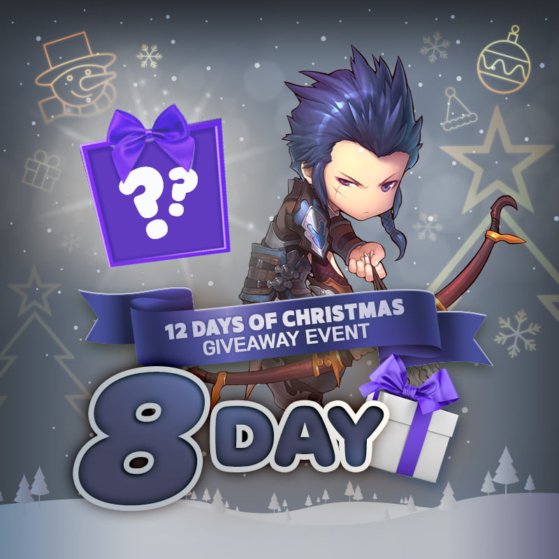 8th Day of the 12 Days of Christmas SNS Event