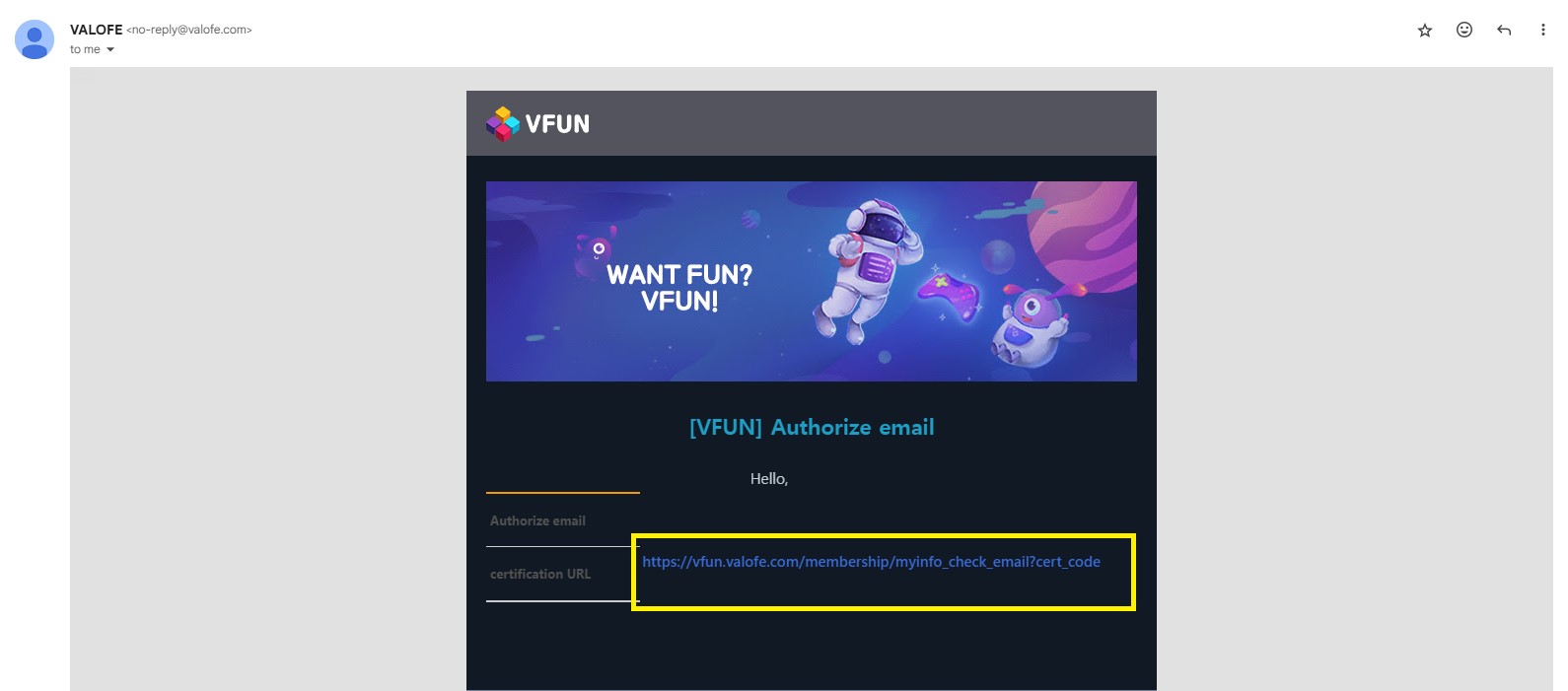 You can now turn on the “VFUN OTP” for your mobile app.
