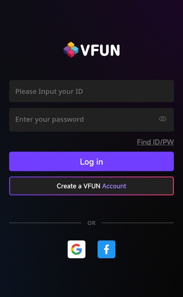 After Logged in press the “QR code button” on upper right corner.